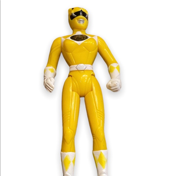 Power Ranger | Toys | Vintage 995 Mighty Morphin Power Rangers Yellow ...
